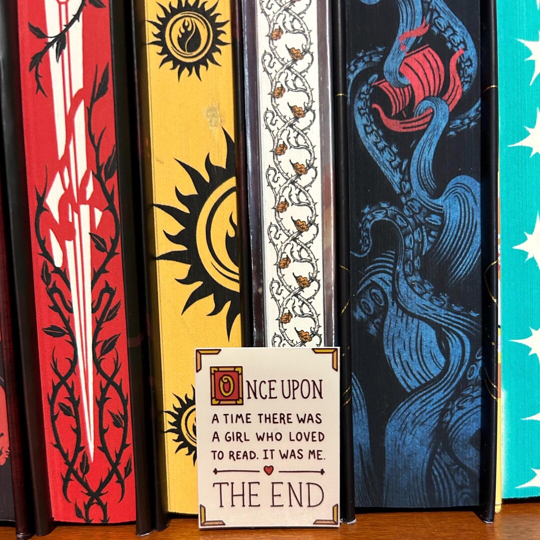 Once Upon A Time Sticker Bookish Sticker Kindle Sticker - Etsy