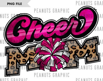 Pink Cheer Mom Design - Etsy