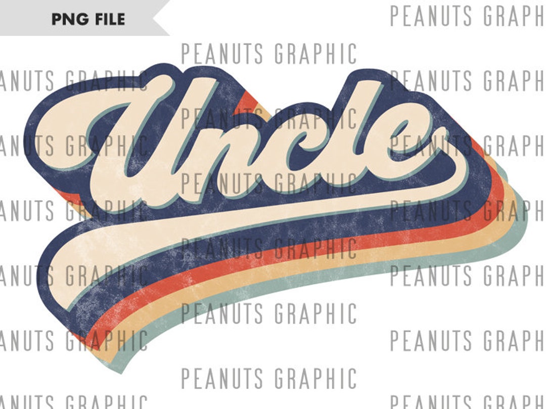 Retro Uncle PNG Sublimation Design, Vintage, Distressed, Digital ...