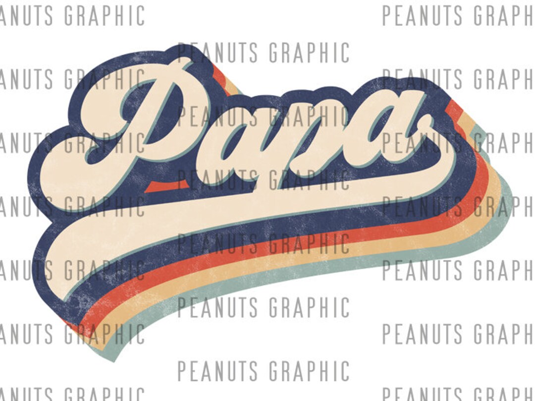 Retro Papa PNG Sublimation Design, Vintage, Distressed, Digital ...