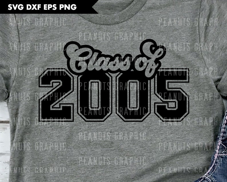 Reunion SVG Class of 2005 Svg Group Spirit Shirt Senior - Etsy