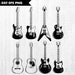 Guitar Cross Vector SVG PNG Cutfile - Etsy