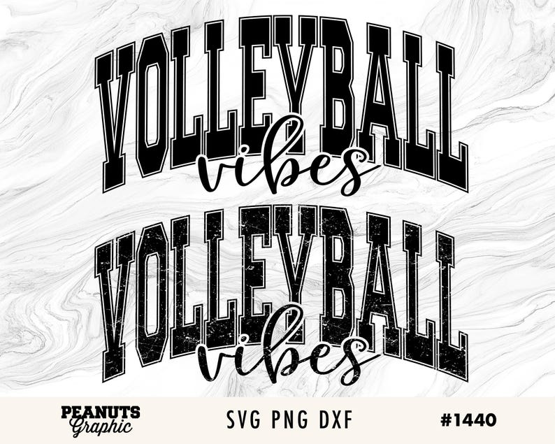 Volleyball Vibes SVG PNG, Volleyball Svg, Volleyball Mom Svg ...