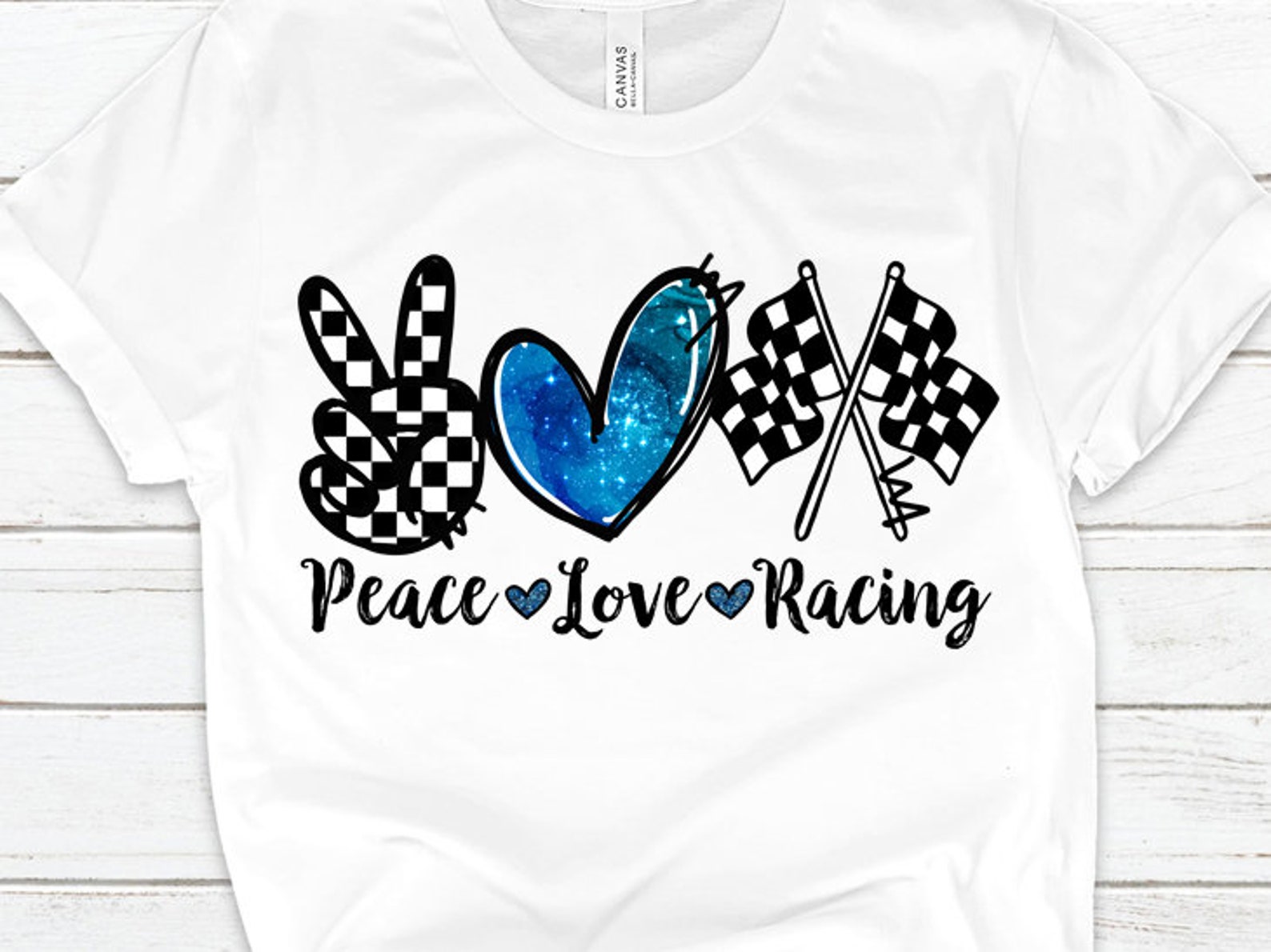 Peace Love Racing PNG Sublimation Design Nascar Motocross - Etsy