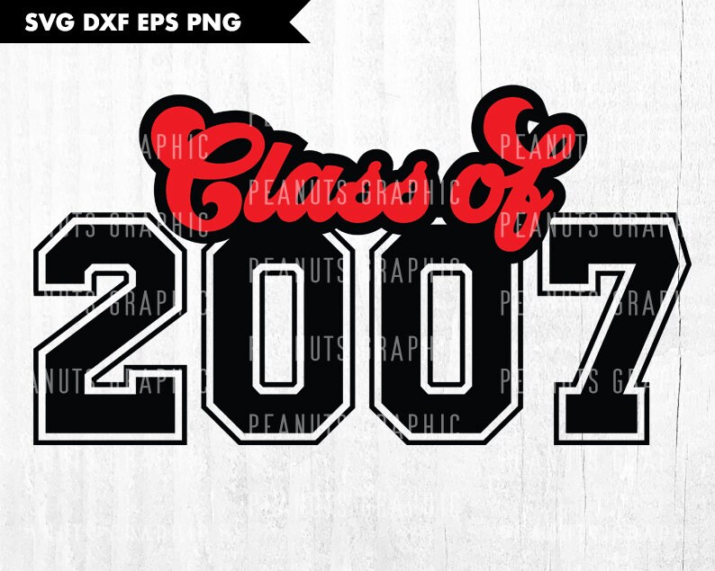 Reunion SVG Class of 2007 Svg Group Spirit Shirt Senior - Etsy
