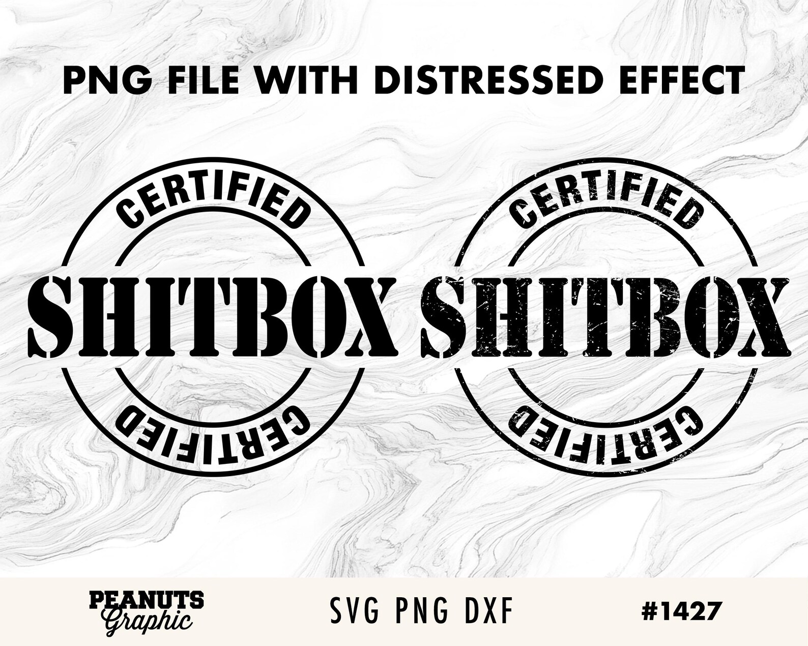 Certified Shitbox Svg Png, Shitbox Svg, Car Decal Svg, Funny Svg ...