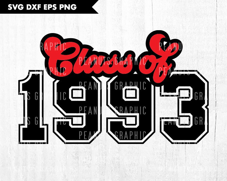 Reunion SVG Class of 1993 Svg, Group Spirit, Shirt, Senior 90 Files for ...