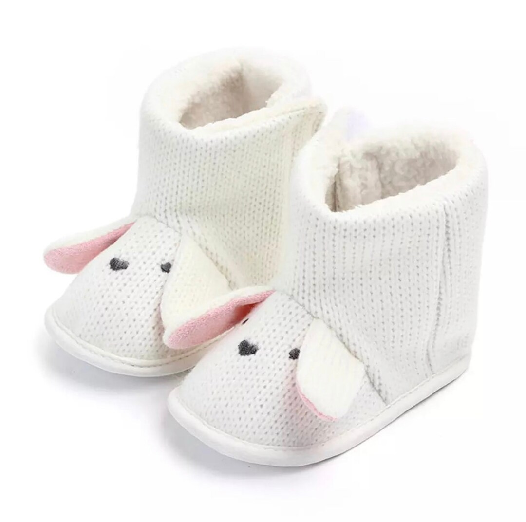 Adorable Unisex Baby Animal Booties Easy Wear Velcro Baby Slippers - Etsy