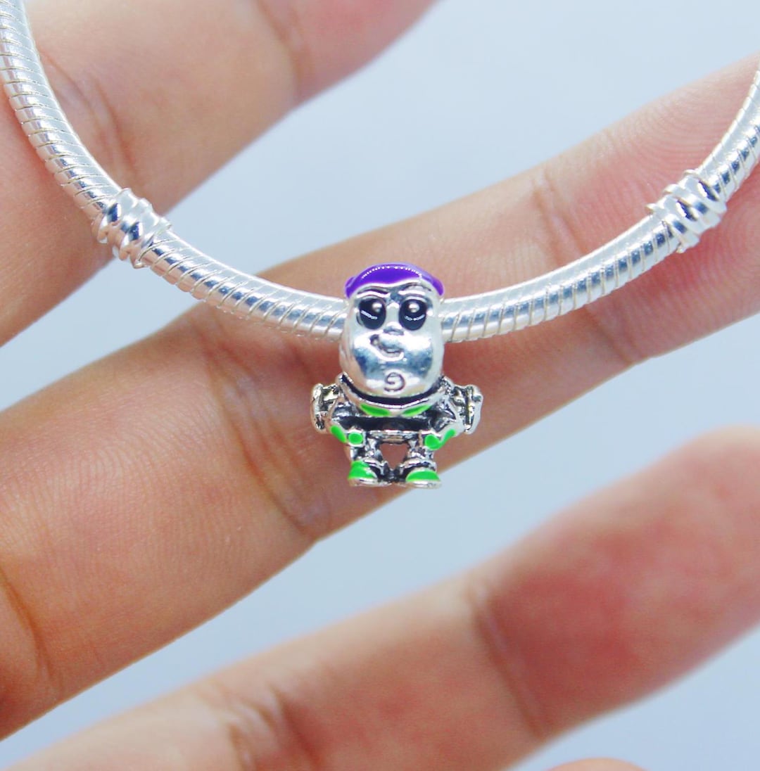 Pixar Buzz Lightyear Pendant - Toy Story-inspired Sterling Silver Charm ...