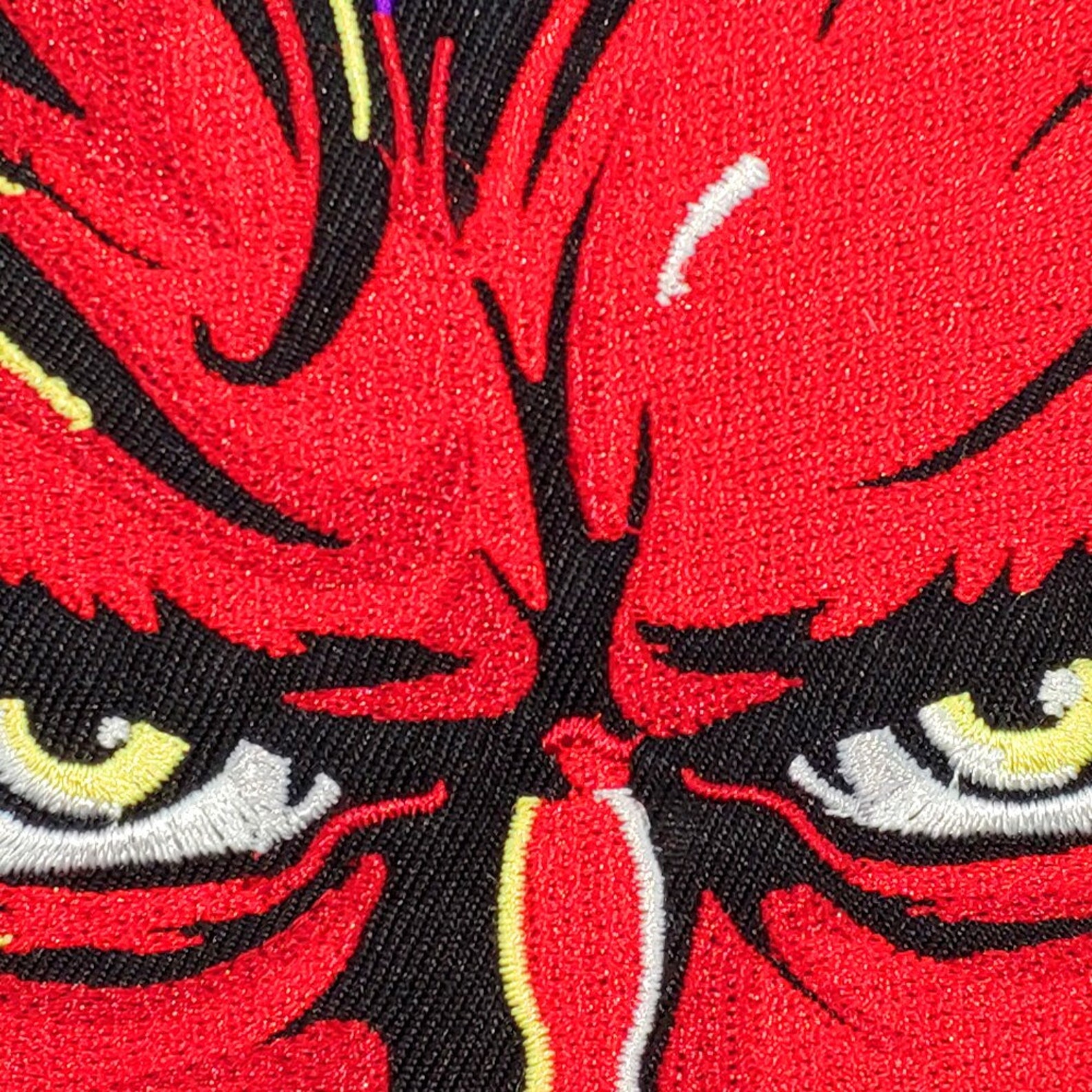 Patches For Clothing The RED DEVIL PATCH Motorcycle Embroidery | Etsy