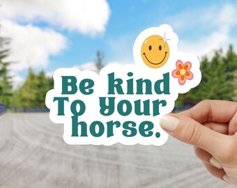 Bay Horse Equestrian Waterproof Vsco Laptop Water Bottle Sticker Gift ...