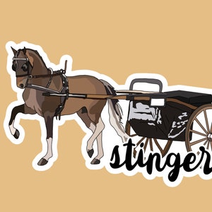 Custom Horse Sticker Waterproof Vsco Laptop Water Bottle Sticker Photo ...