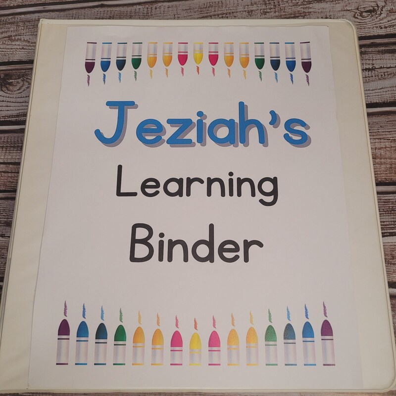 Preschool Learning Binder - Etsy