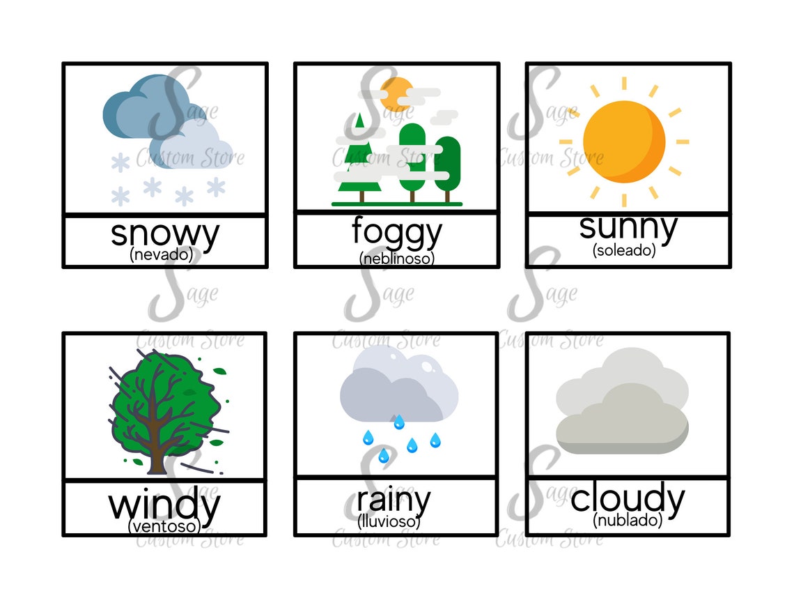 Weather Chart, Circle Time, Preschool Weather Chart, Digital Weather ...