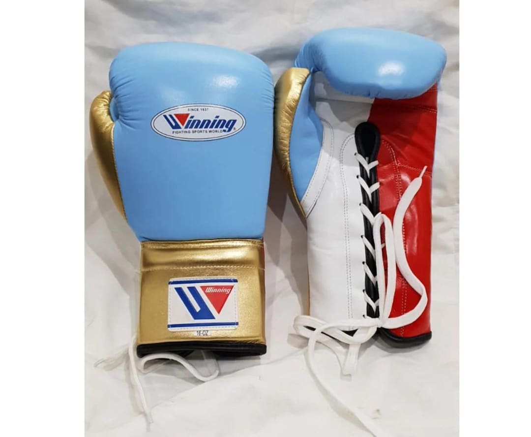 100% New, Hand Made Professional Boxing Gloves, Custom Winning Boxing ...