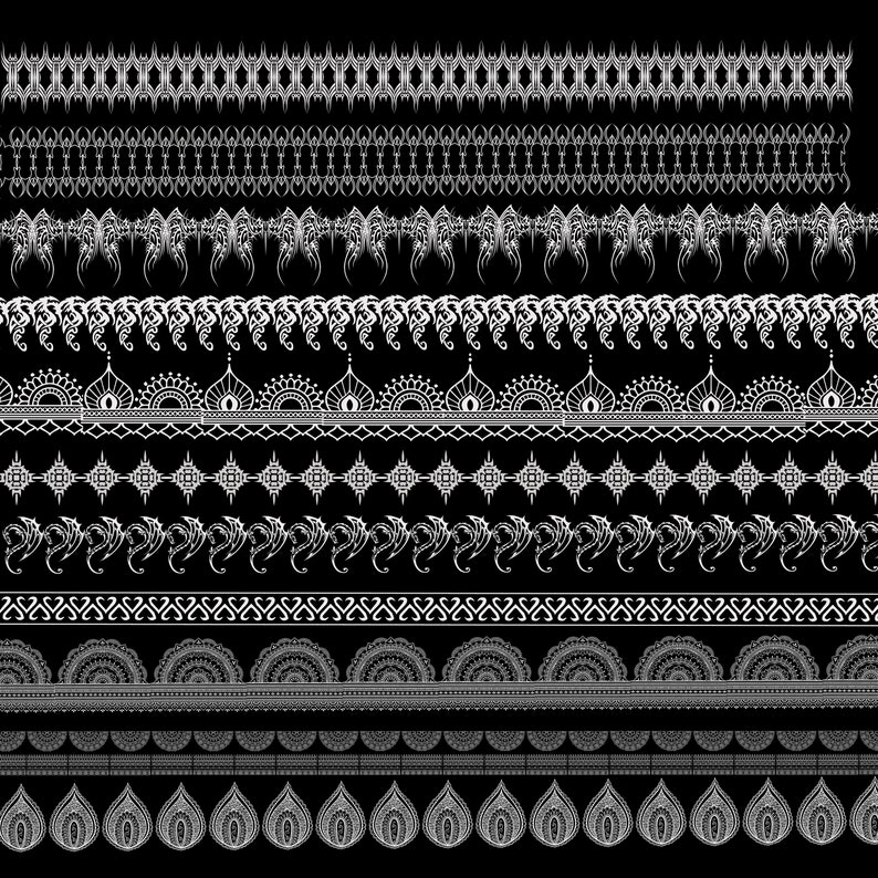 100 Procreate Lace Texture Brushes Lace Brushes Set for - Etsy