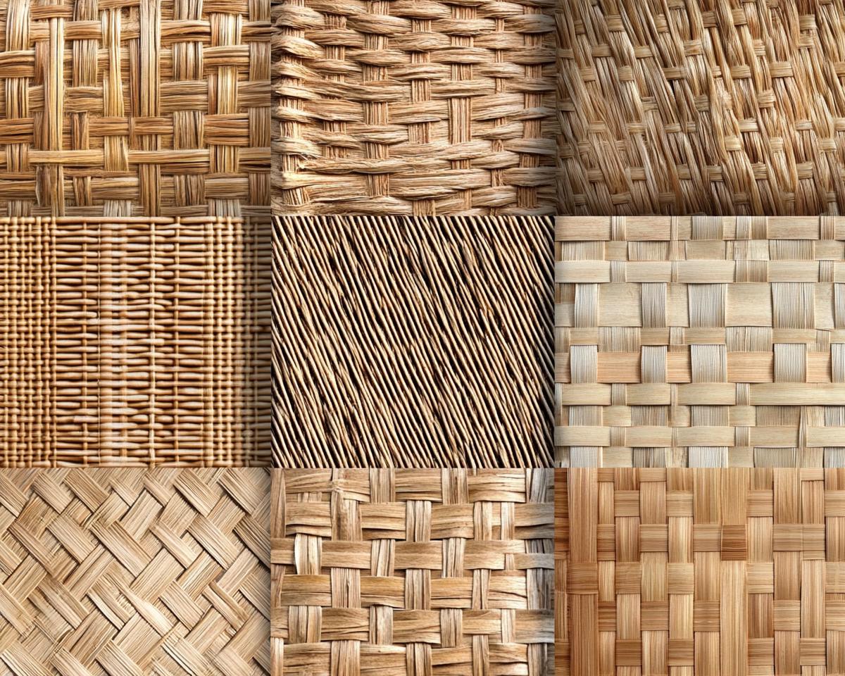 100+ Wicker Texture Procreate Brushes: Seamless Patterns (instant ...