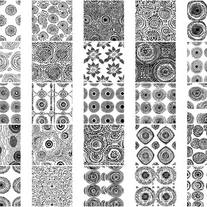 Japanese Shibori Seamless Pattern SVG Bundle: 100 Designs (digital ...