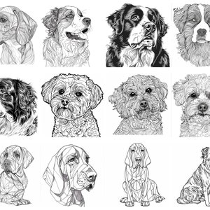 155 Dogs Procreate Brush Set | Stamps for Procreate | Instant Digital ...