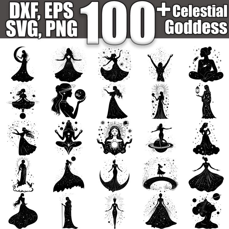 Goddess Svg - Etsy