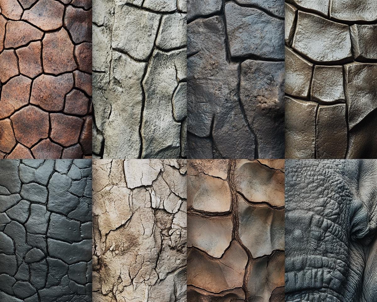 Elephant Skin Texture Procreate Brushes: 100+ Seamless Patterns ...