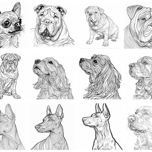 155 Dogs Procreate Brush Set | Stamps for Procreate | Instant Digital ...