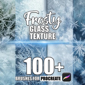 100+ Frosty Glass Texture Procreate Pattern Brushes, Seamless Textures Procreate Brushes ...