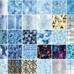 100+ Frosty Glass Texture Procreate Pattern Brushes, Seamless Textures Procreate Brushes ...