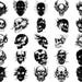 Angry Skull SVG Bundle, Set of 100, Instant Digital Download Svg Png ...