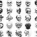 Angry Skull SVG Bundle, Set of 100, Instant Digital Download Svg Png ...