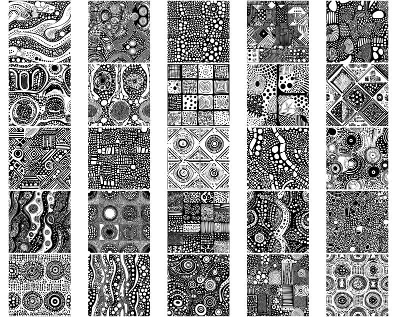 Quilt Patchwork Pattern SVG Bundle: 100 Seamless Designs (digital ...