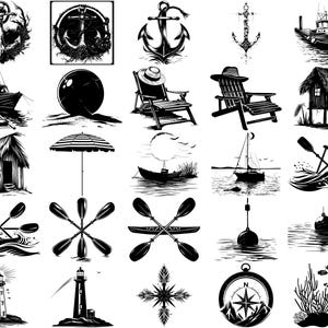 Nautical SVG Bundle, Set of 100, Instant Digital Download Svg Png Dxf ...
