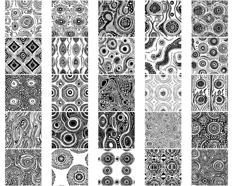 Embossed Leather Pattern SVG Bundle: 100 Seamless Designs (digital ...