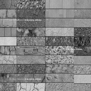 100+ Ground Texture Brushes for Procreate: Seamless Patterns (digital ...