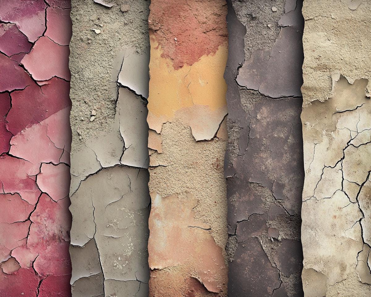 100+ Chipped Plaster Procreate Brushes: Seamless Texture Patterns ...
