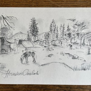 A5 Horseshoe Overlook Red Dead Redemption 2 Print, RD2 Print, Red Dead ...