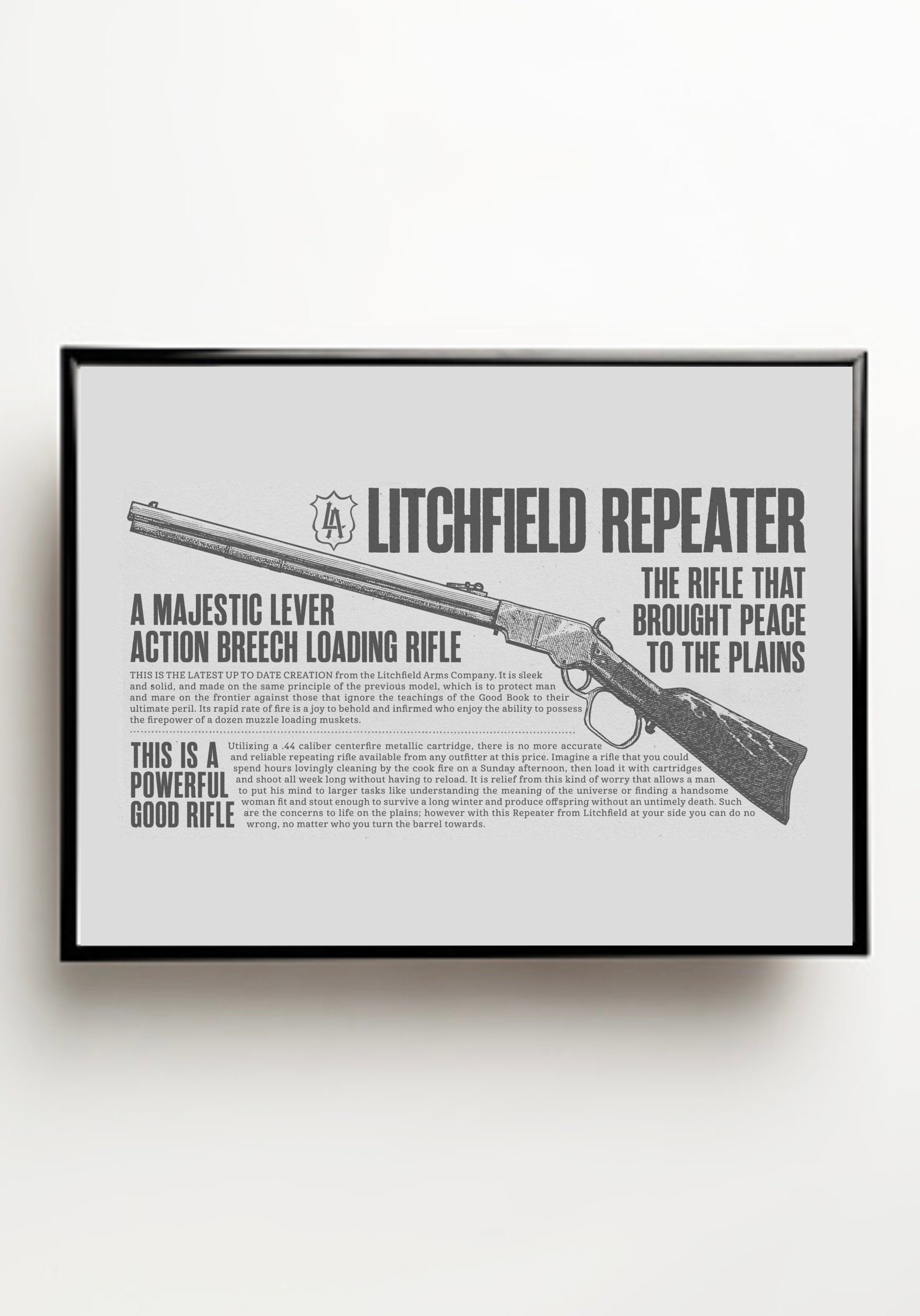 Red Dead Redemption 2 Gun Catalog Print, Arthur Morgan RDR2 - Etsy UK