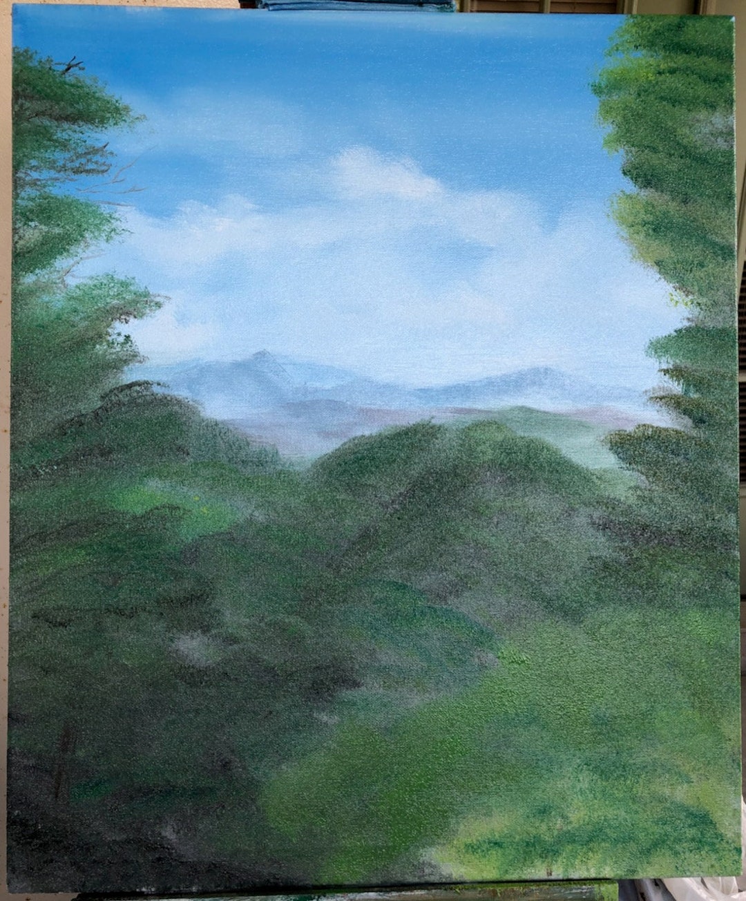 View From the Top - Original Oil on Canvas - Etsy