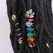 Gold 2pc Loc Jewelry Set, Chakra Inspired Jewelry, Hair Jewelry, Loc ...