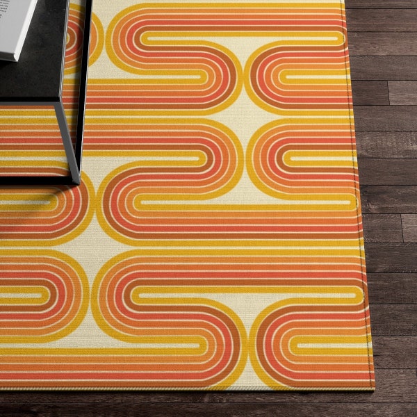 Groovy Rug - Etsy