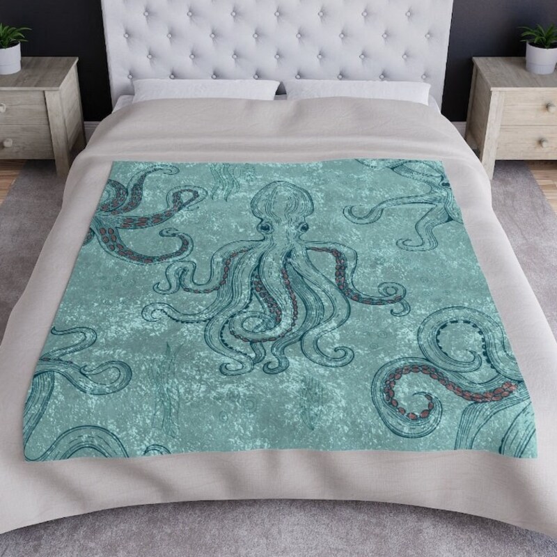 Octopus Blanket - Etsy