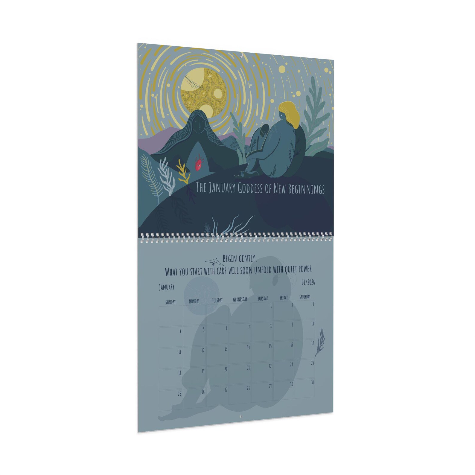 2026 Divine Feminine Goddesses Wall Calendar, Inspiring Art - Etsy