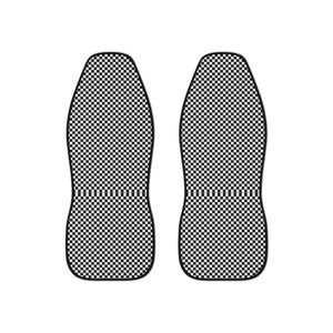 Black and White Simple Checkers - Car Seat Covers | Danish Pastel, Y2k ...