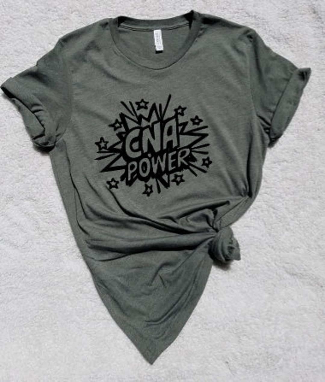 CNA Power T-shirt, Gifts for Cna, Cna Shirt for Women, Nursing Shirt ...