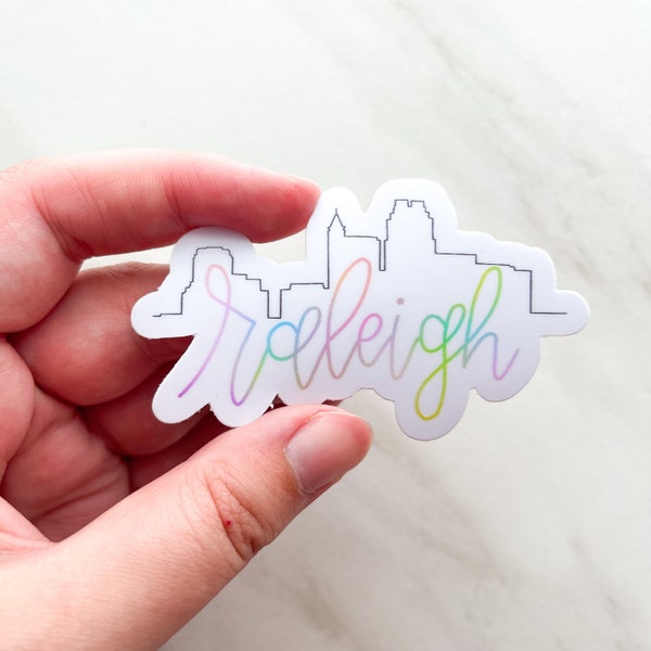 Raleigh Nc Sticker - Etsy