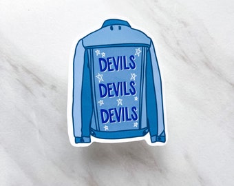 Blue Devils Sticker - Etsy