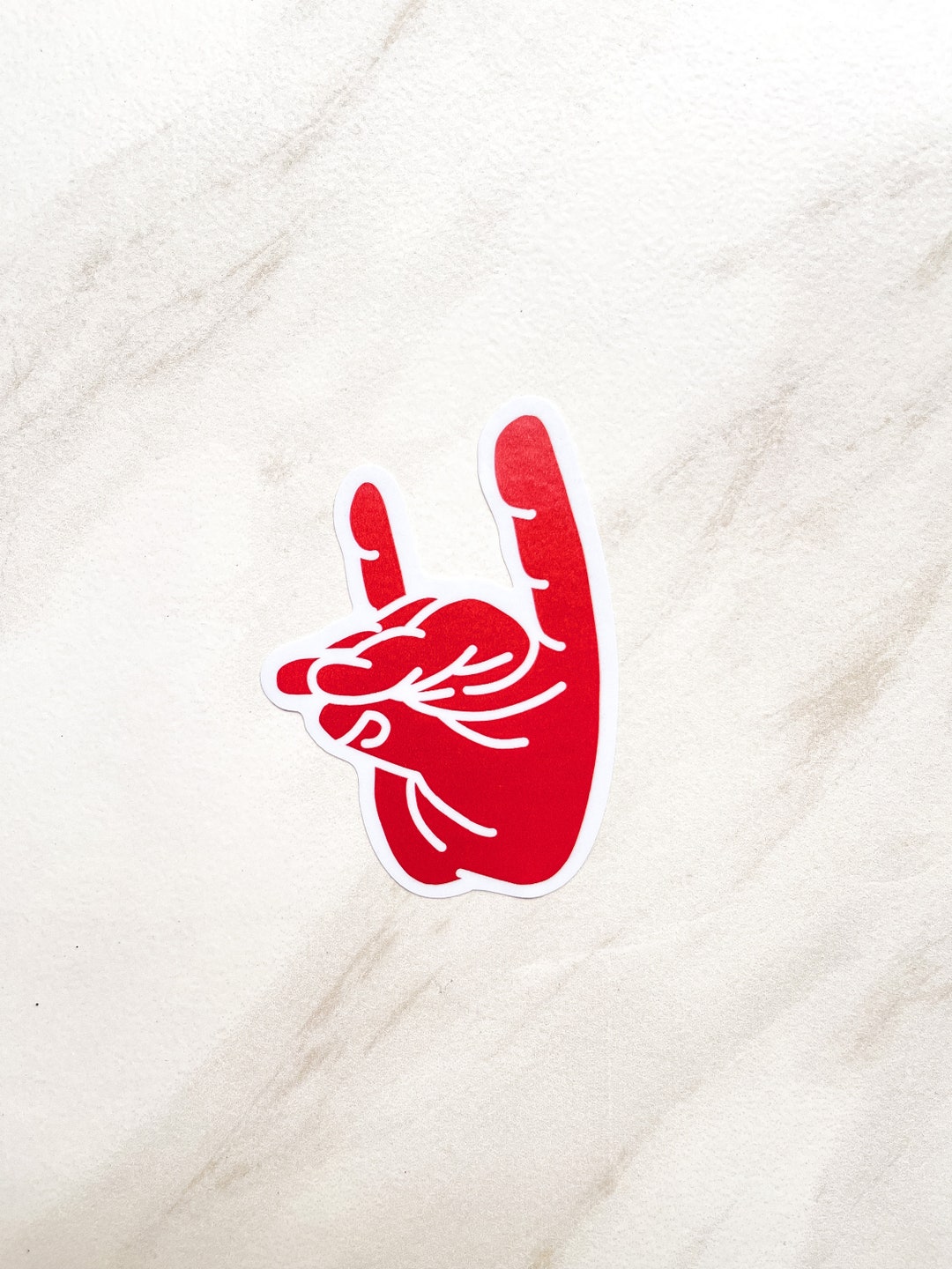 Wolfpack Hand Sticker Cute Sticker Laptop Sticker - Etsy