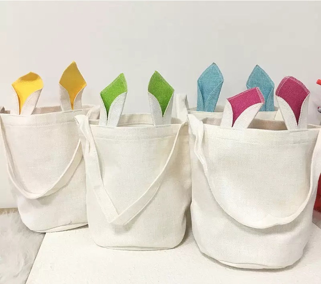 EASTER BASKET Sublimation Blank, Sublimation Easter Bunny Bag. Next ...