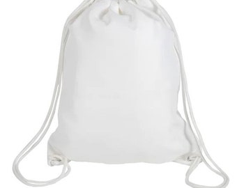 Drawstring Bag Blank Canvas - Etsy