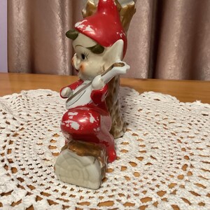 Vintage Pixie Elf Planter - Etsy